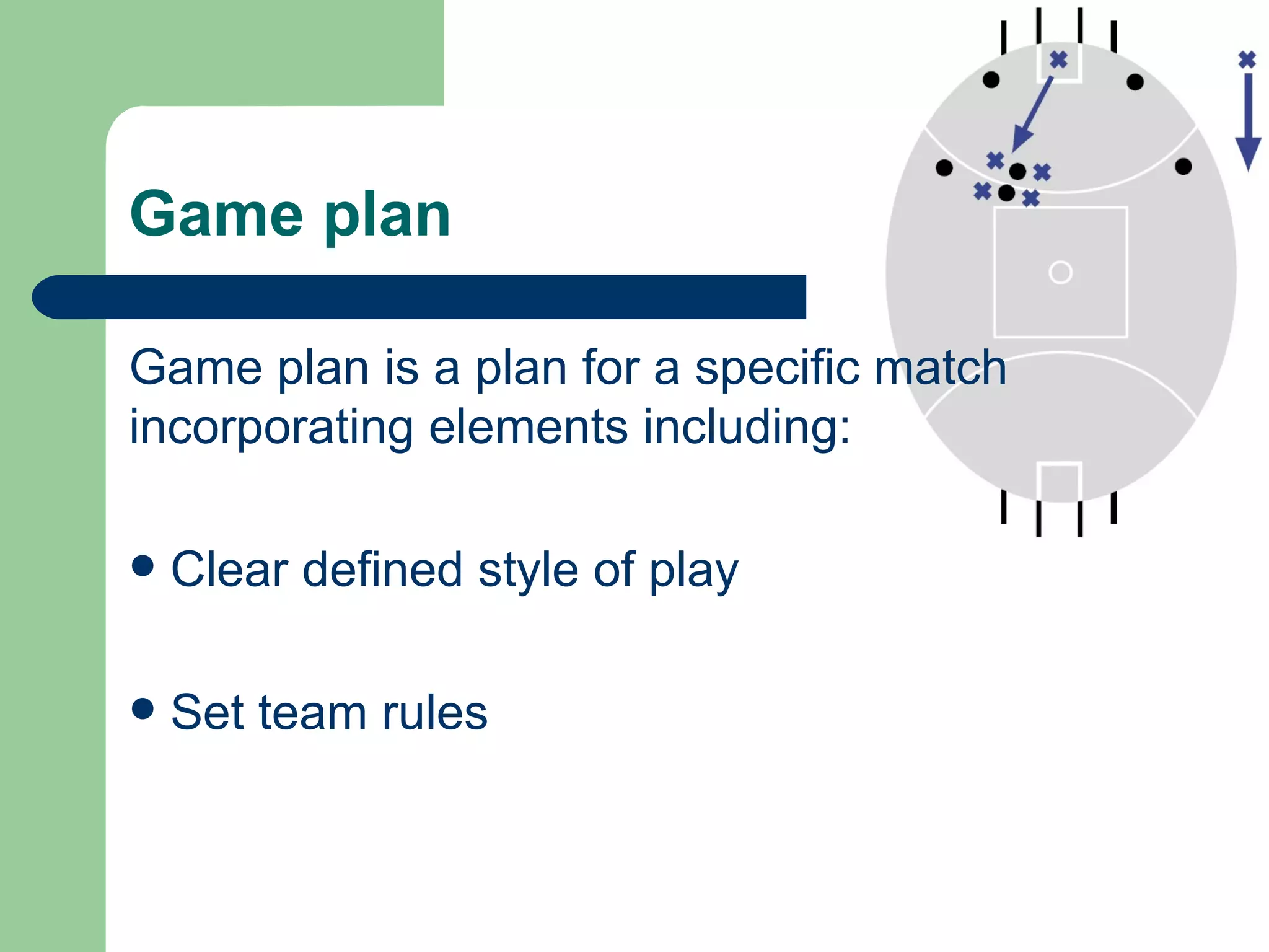 Australian rules football tactics | PPT