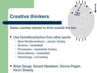 Australian rules football tactics | PPT