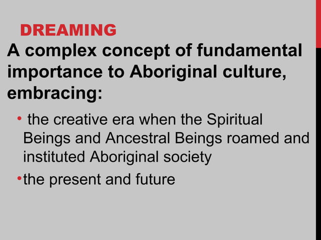 Australian aboriginal beliefs and spiritualities terminology | PPT
