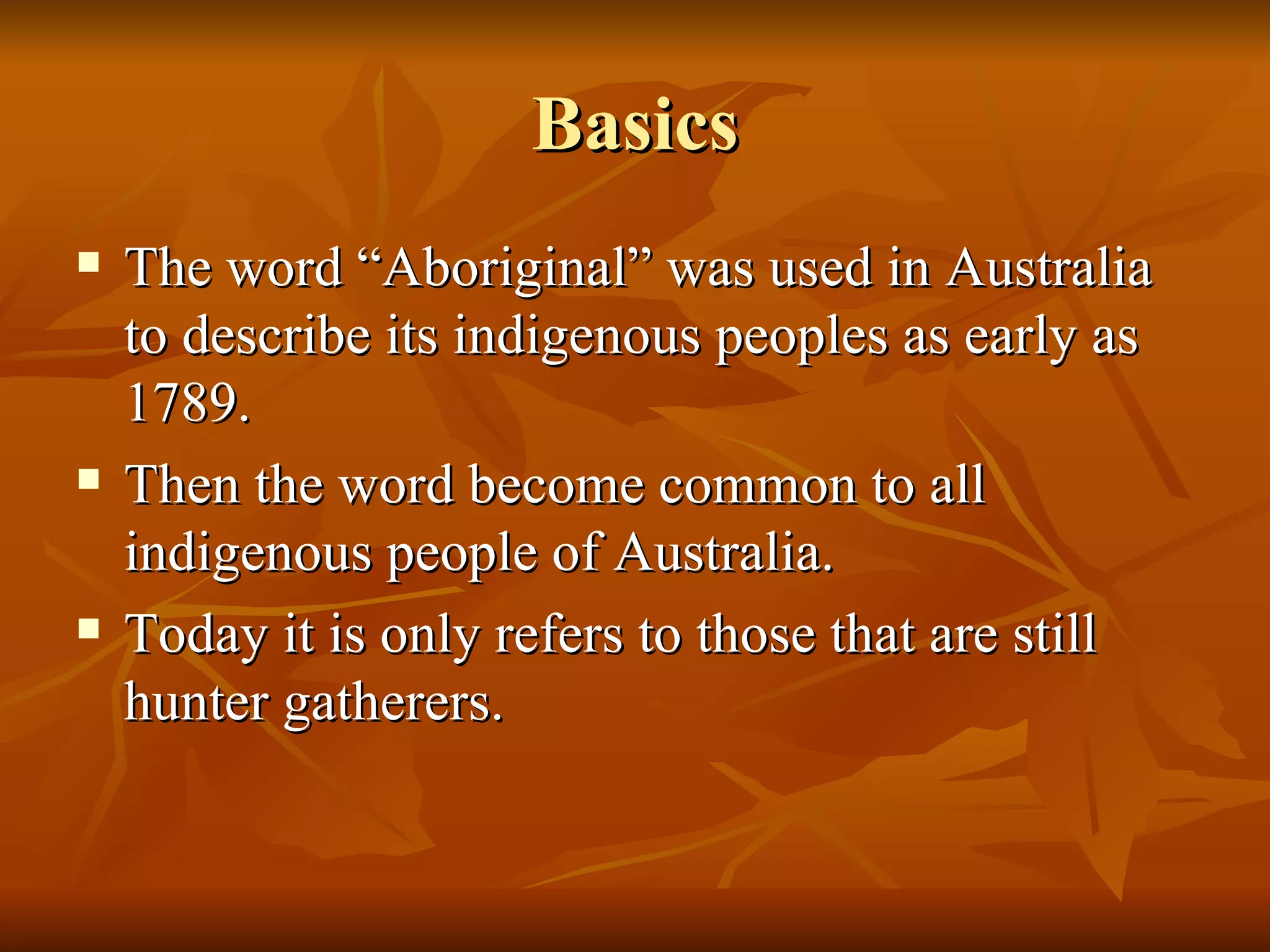 Australian Aborigines | PPT