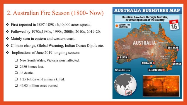 Australian Bushfire | PPTX