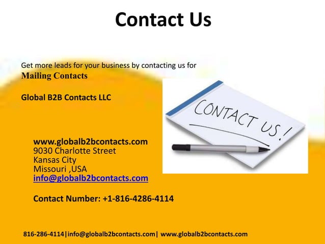 Australian business contacts | PPTX