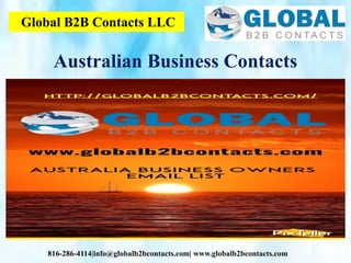 Australian business contacts | PPT