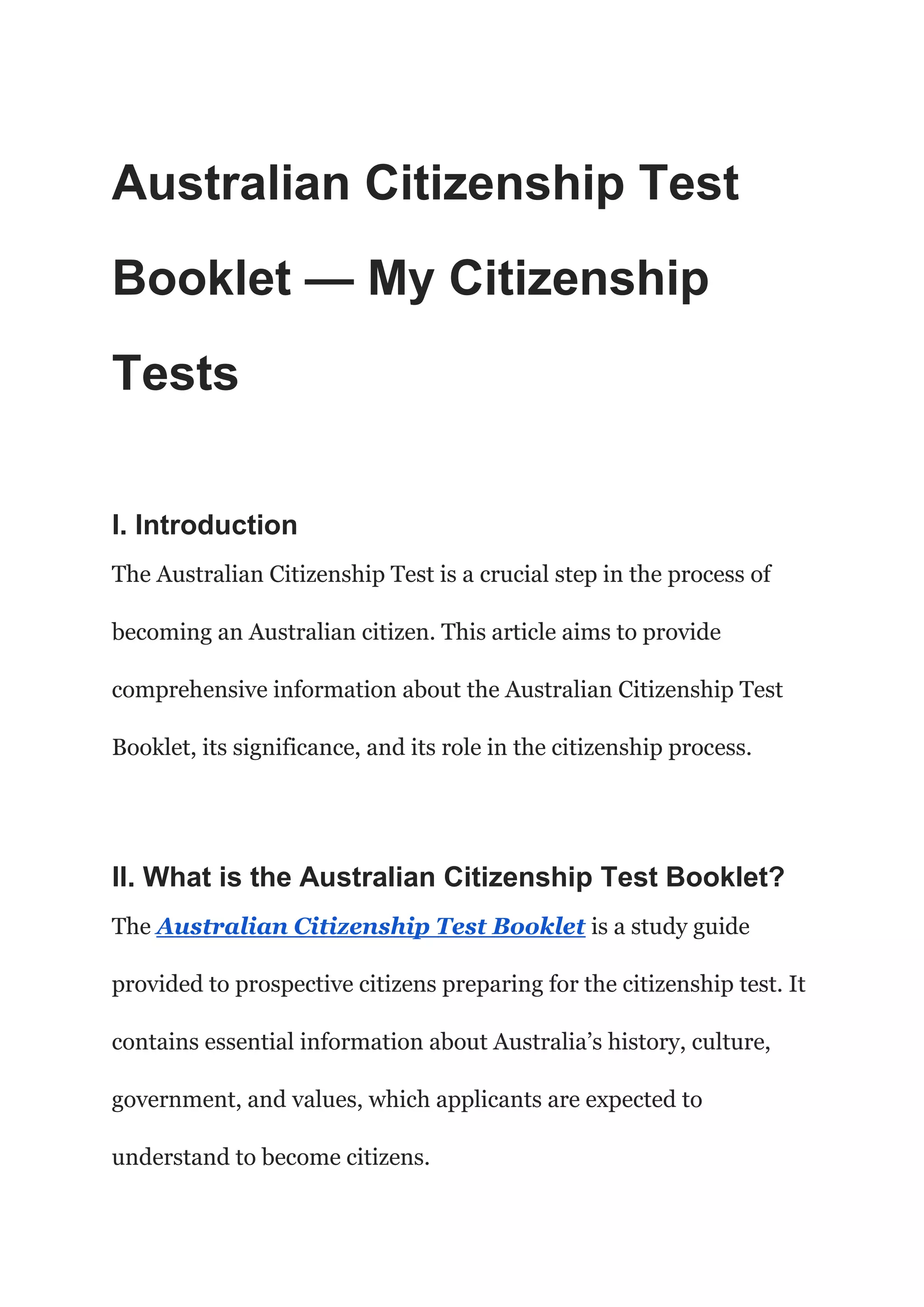 Australian Citizenship Test Booklet — My Citizenship Tests.docx