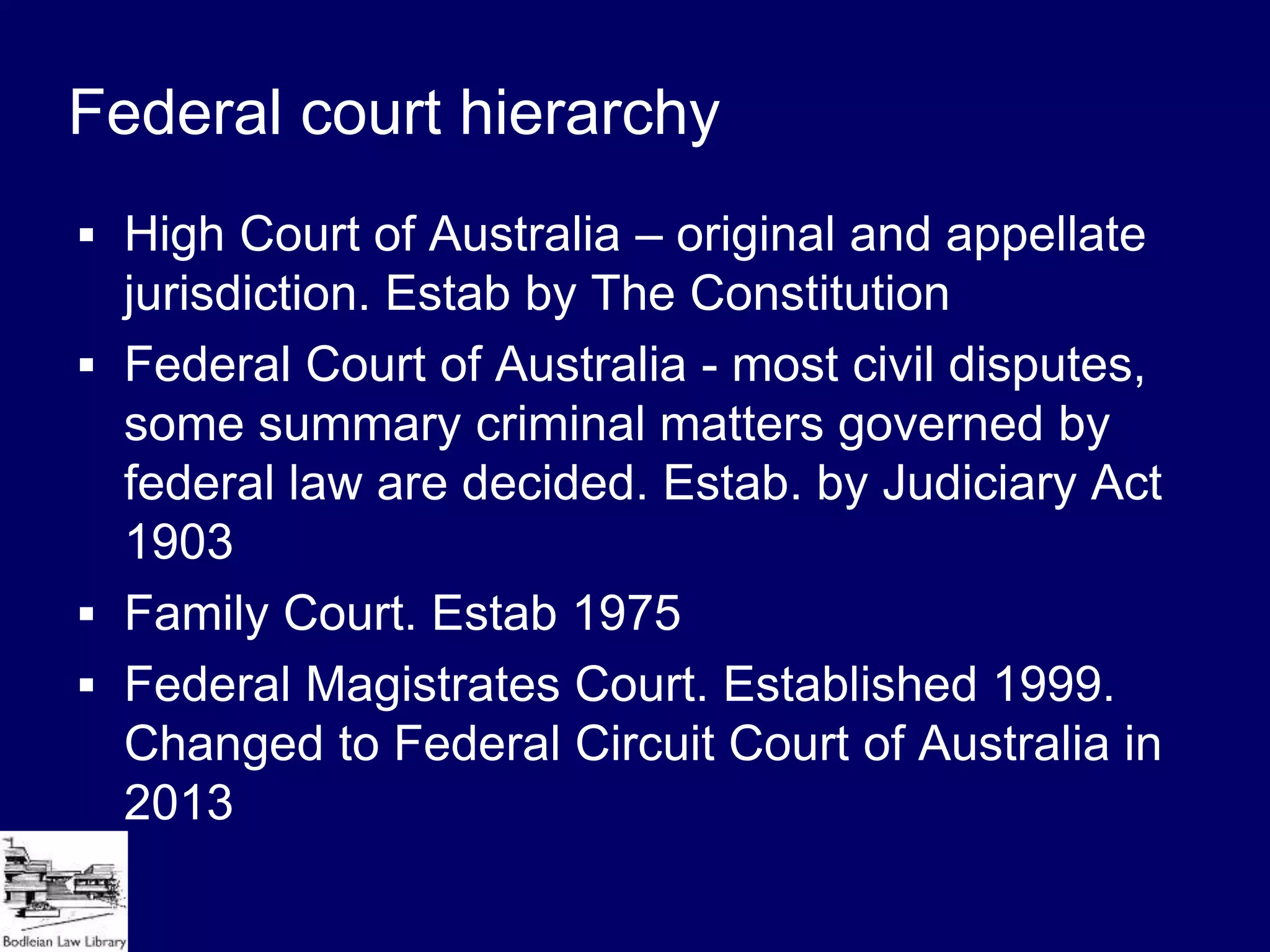 Australian court system | PPT