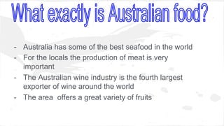 Australian Cuisine | PDF