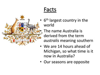 Australian culture | PPTX
