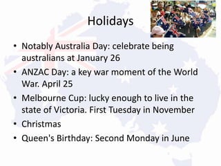 Australian culture | PPTX