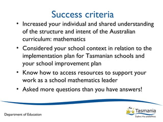 Australian curriculum maths | PPT