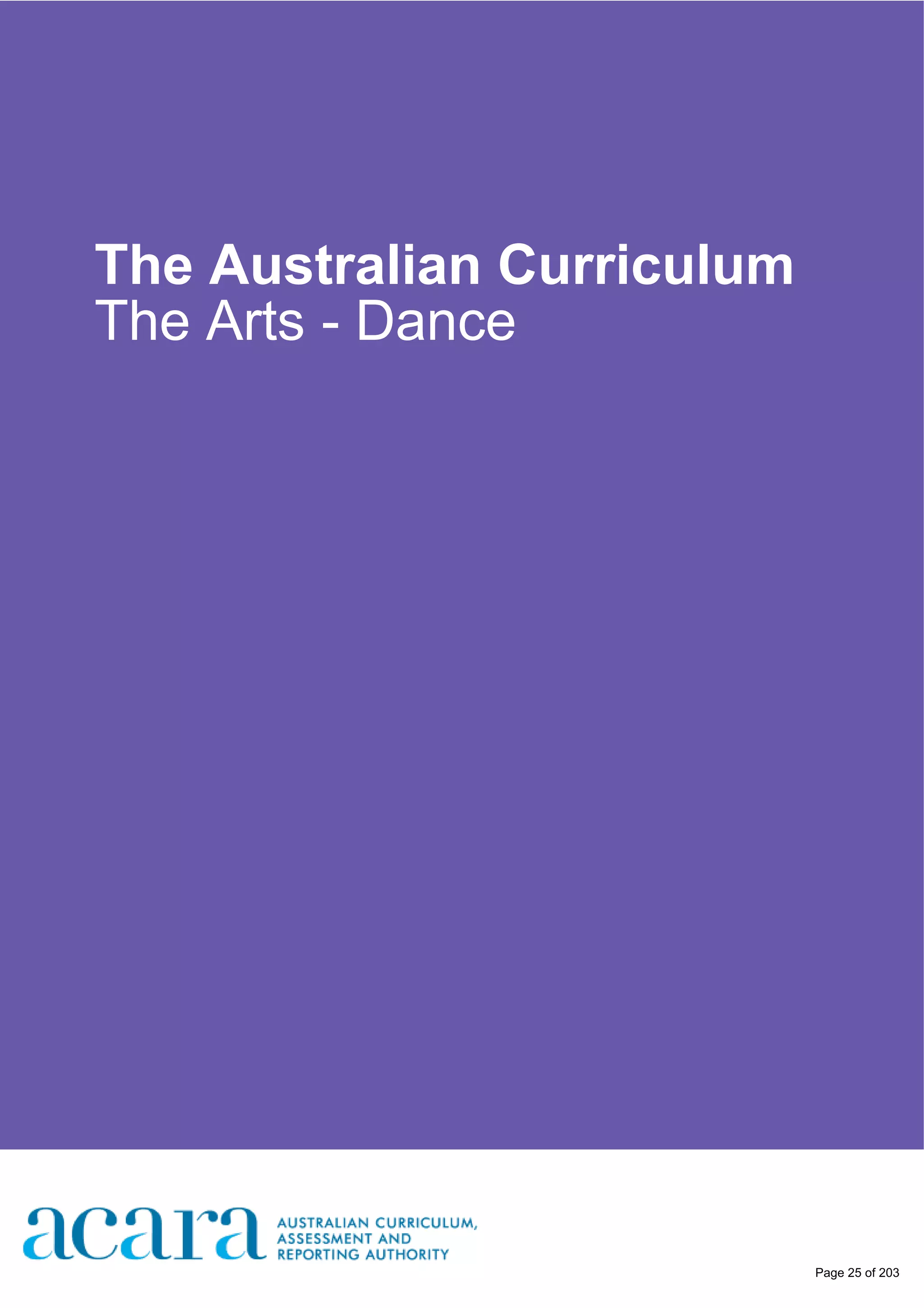 Australian curriculum (arts) | PDF