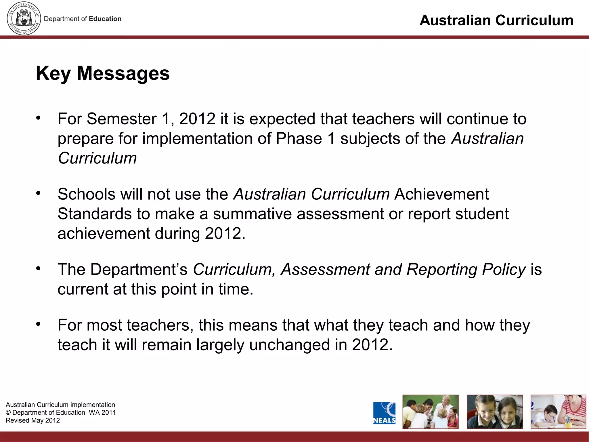 Australian curriculum english presentation feb 2012 final version | PPT