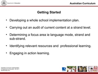 Australian curriculum english presentation feb 2012 final version | PPT