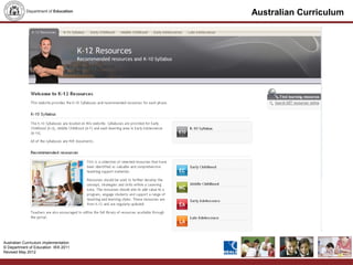 Australian curriculum english presentation feb 2012 final version | PPT