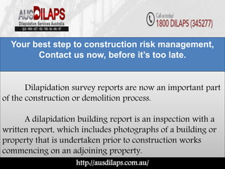 Australian Dilapidation | PPTX
