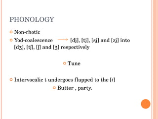 Australian english | PPT