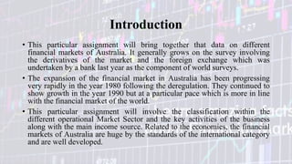 Australian financial Market Assignment Presentation | PPTX | Business ...