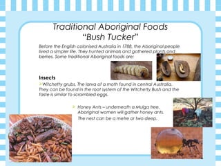 Australian foods b | PPT