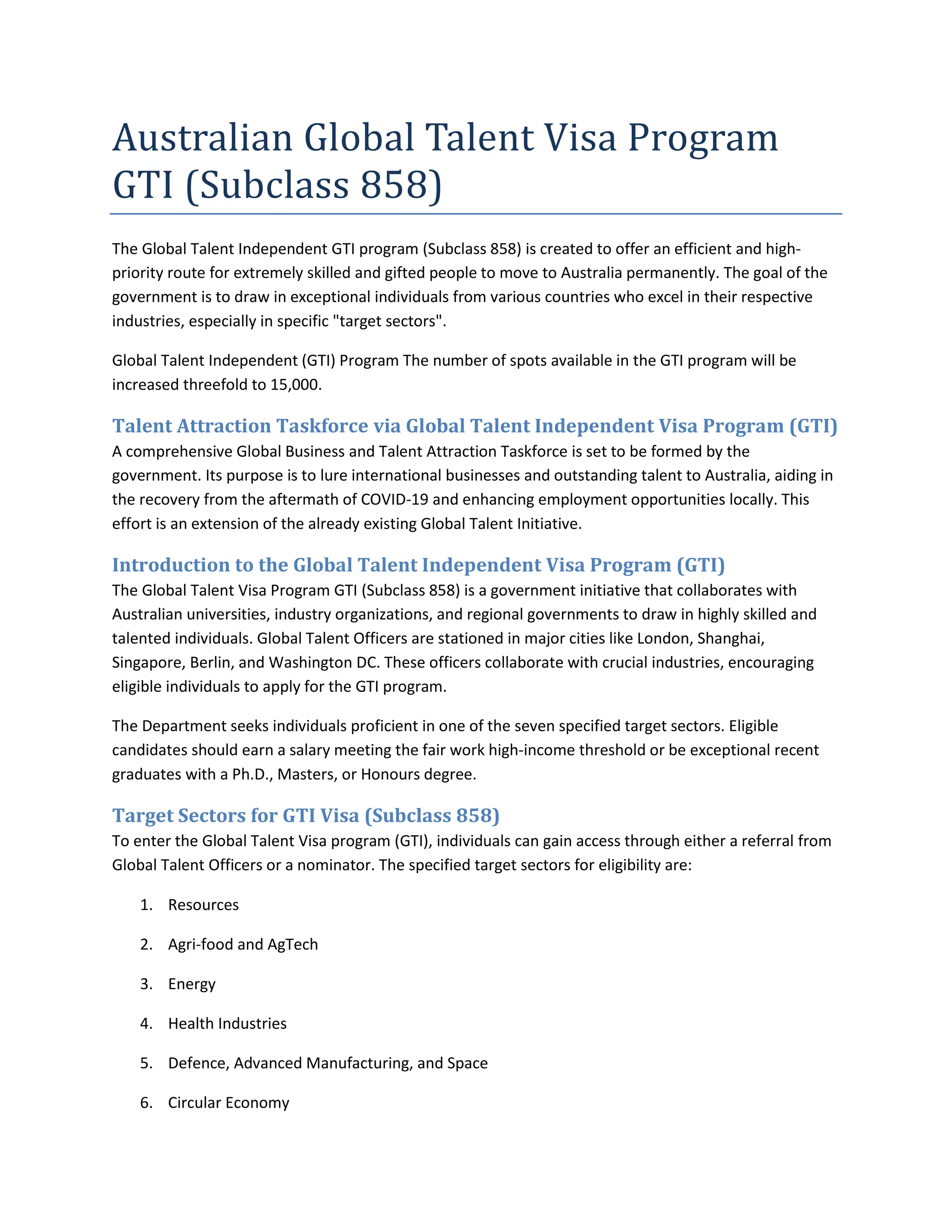 Australian Global Talent Visa Program GTI (Subclass 858).docx