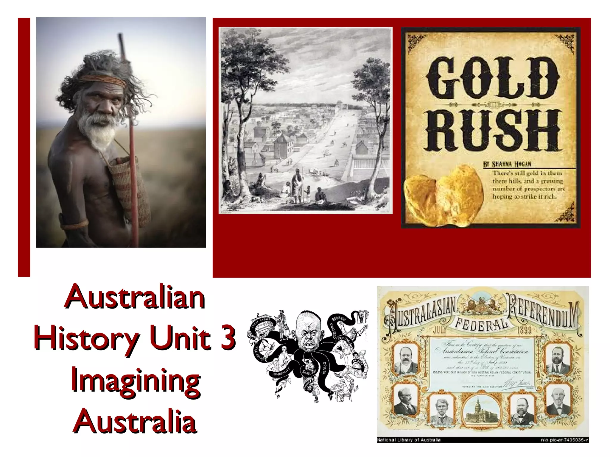 Australian History Unit 3 | PPT