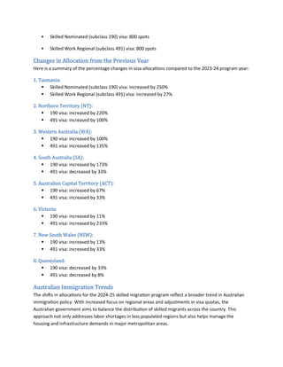 Australian Immigration 2024-25 State Nomination Quotas and Key Updates.docx