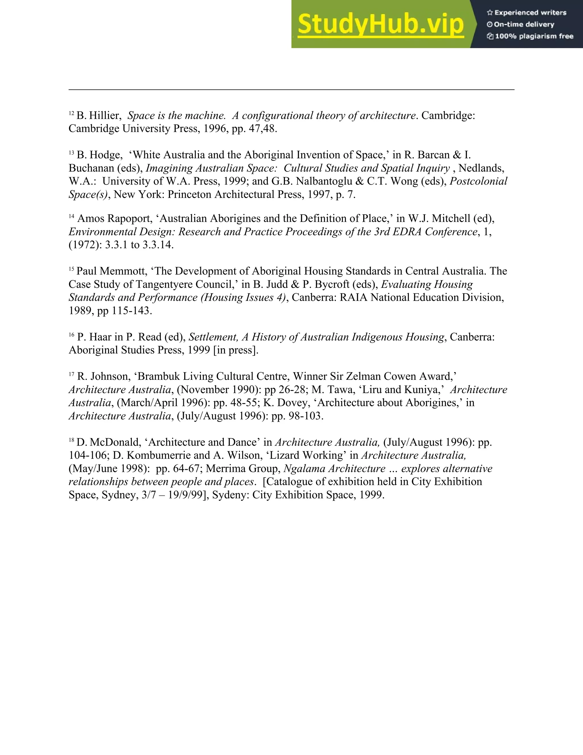 Australian Indigenous Architecture -Its Forms And Evolution | PDF