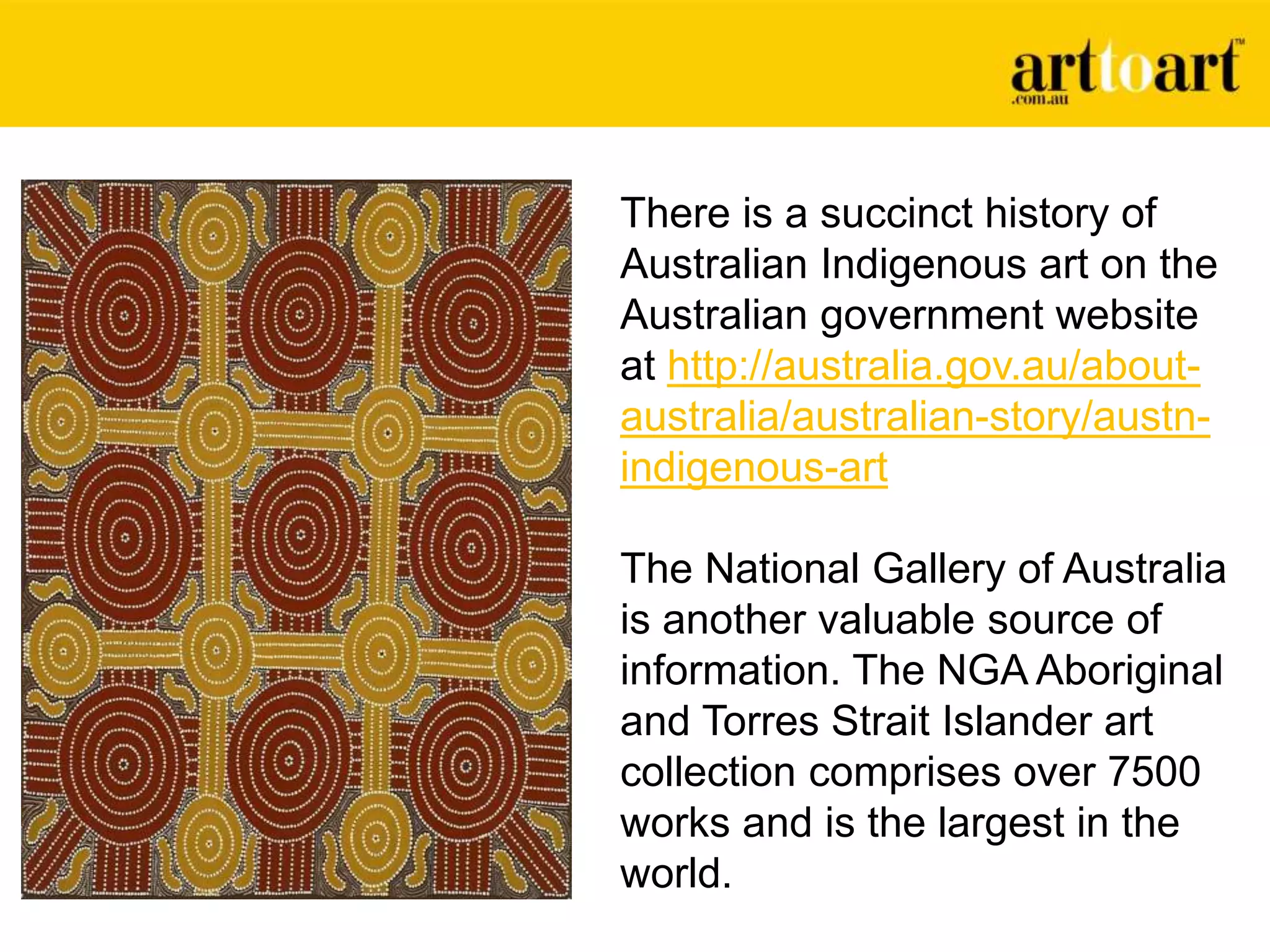 Australian indigenous art guide for beginners | PPT