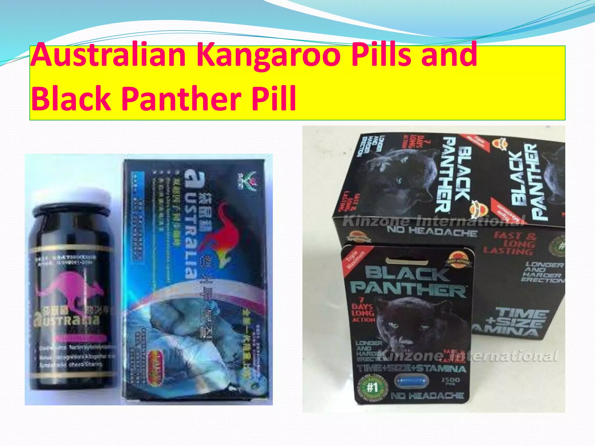 Australian kangaroo pills and stiff night | PPTX