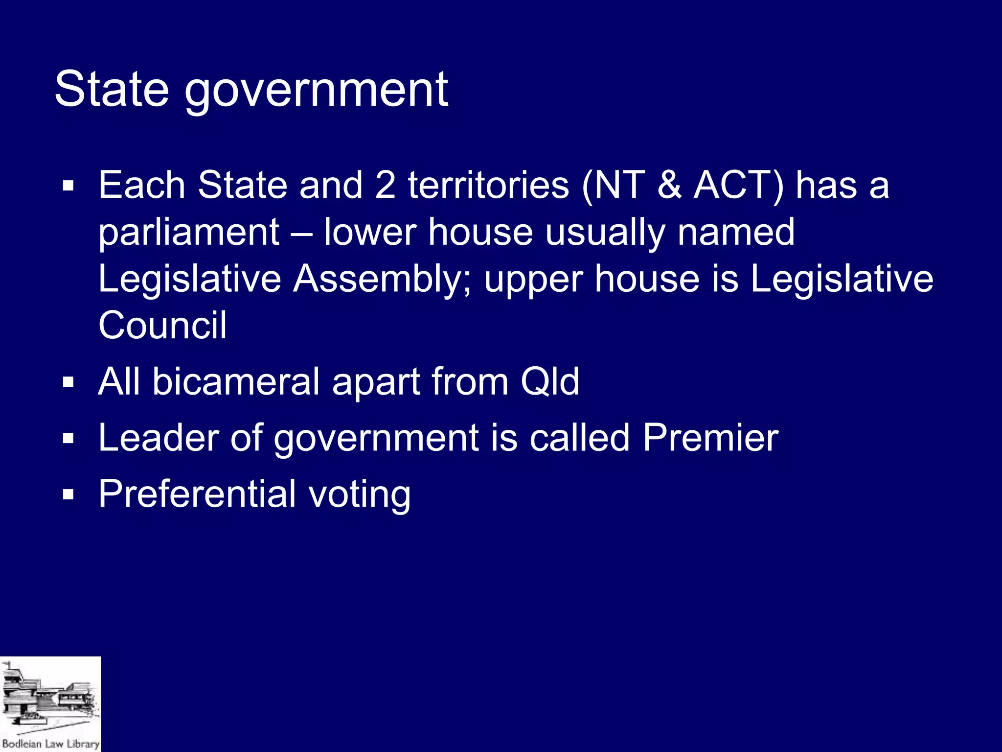 Australian legal system | PPT