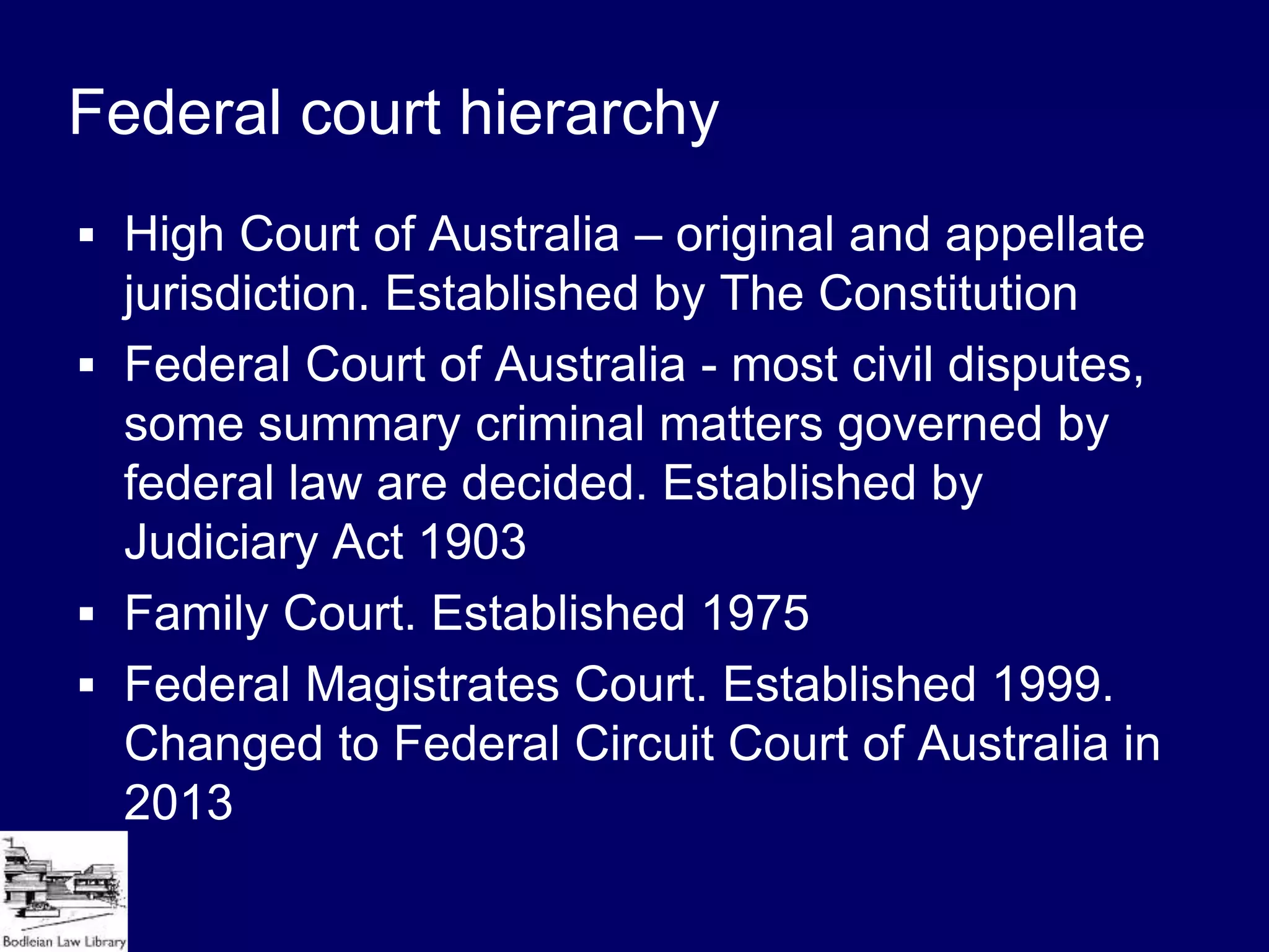 Australian legal system | PPT