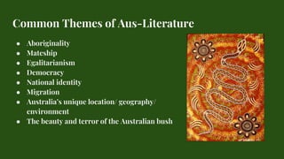 Australian literature | PPTX