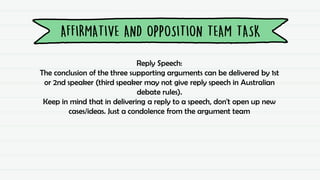 AUSTRALIAN PARLIAMENTARY DEBATE | PDF