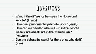 AUSTRALIAN PARLIAMENTARY DEBATE | PDF