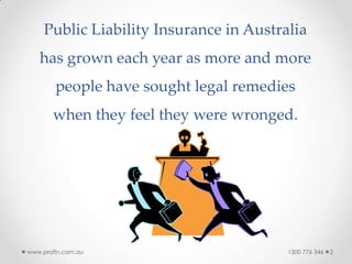 Australian public liability explained by Professional Insurance Brokers ...