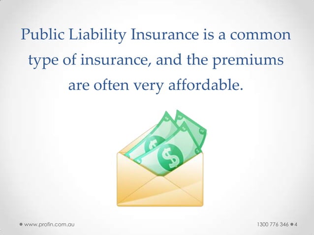 Australian public liability explained by Professional Insurance Brokers | PPT