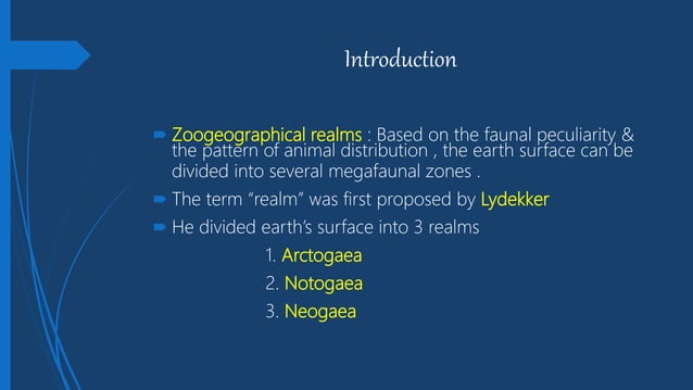 Australian region,one of the zoogeographical realms | PPTX | Australia ...