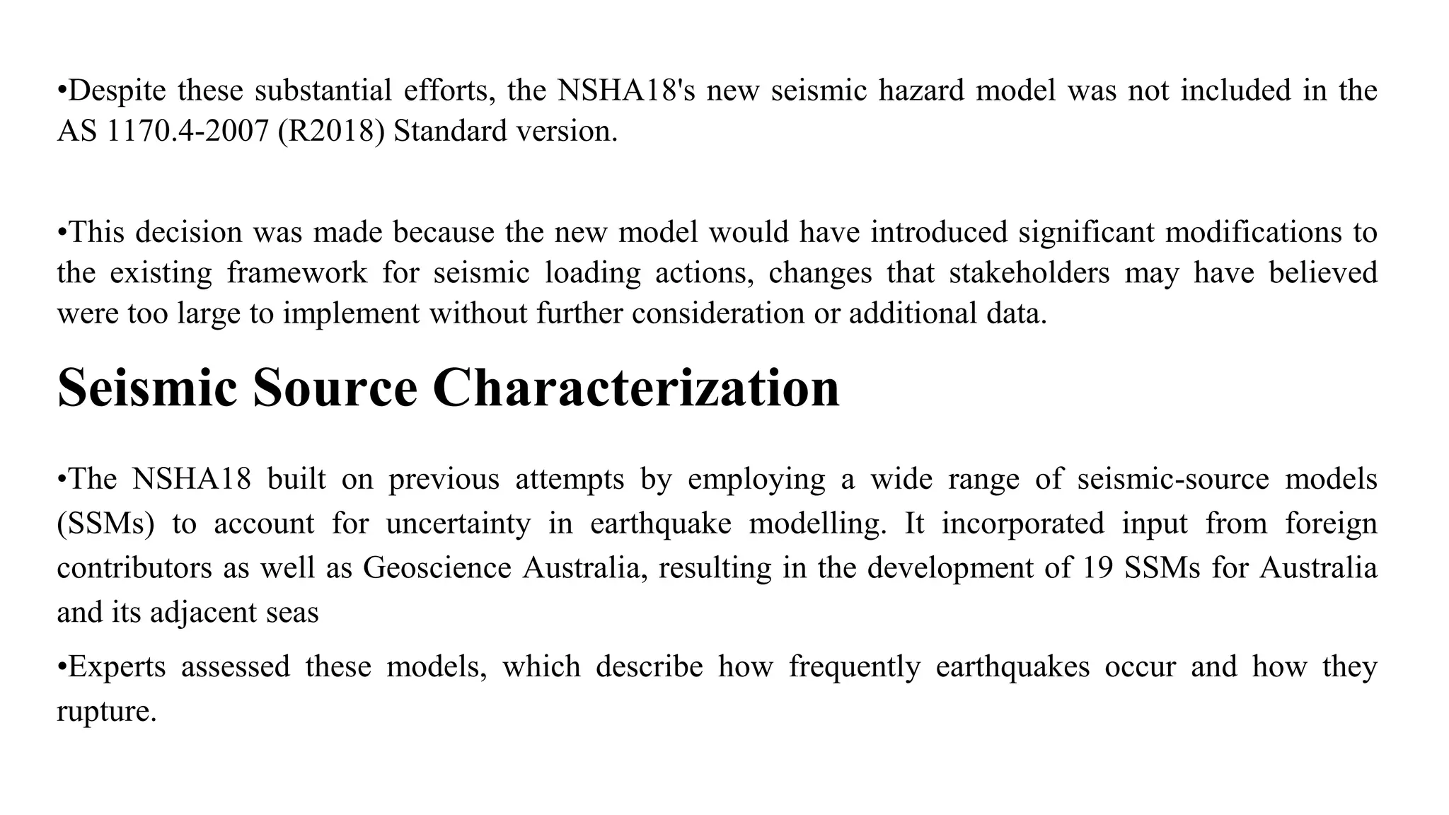 Australia_National Seismic Hazard Model.pptx Australia_National Seismic Hazard Model.pptx