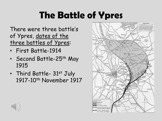 Australians in the battle of somme and the battle of ypres | PPTX
