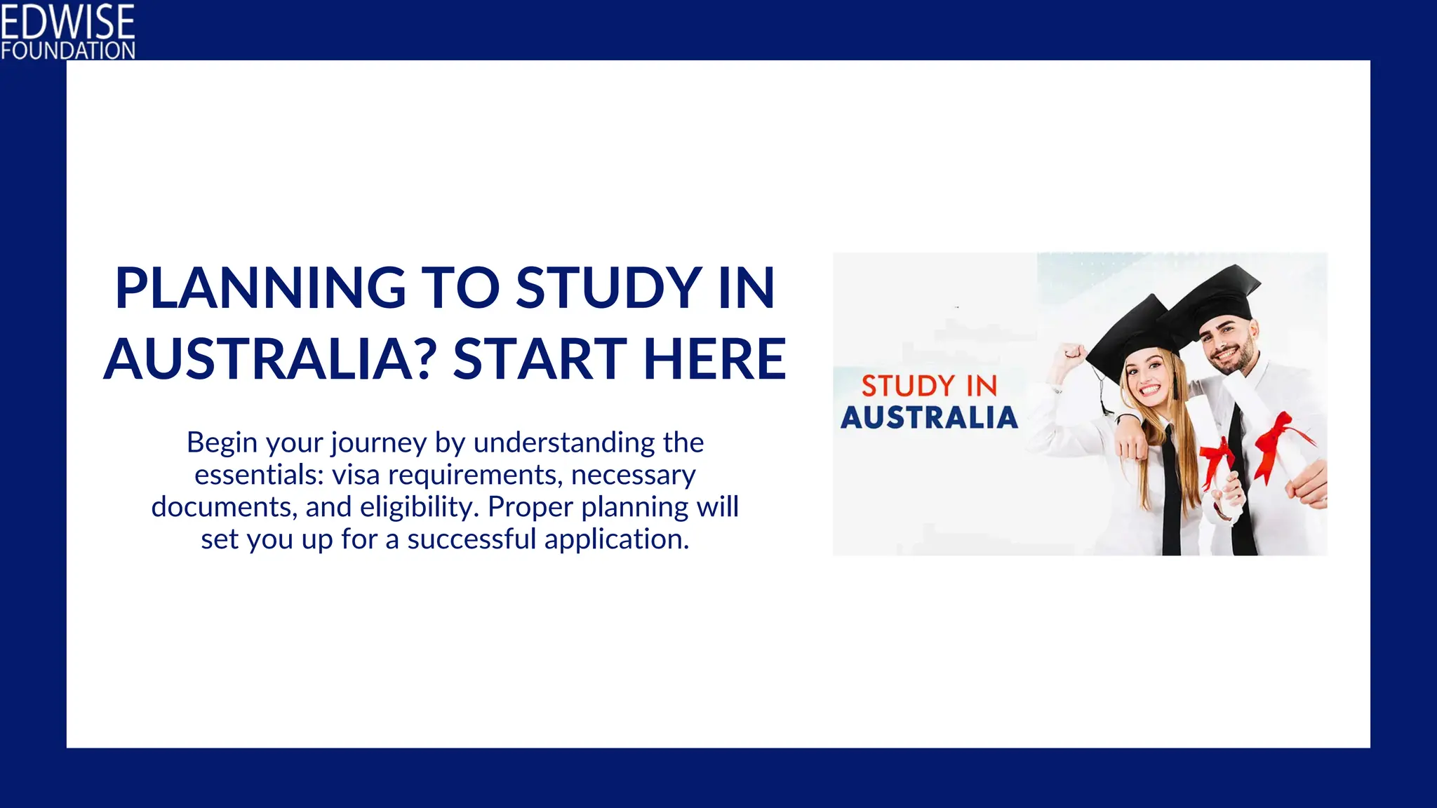 Australian Student Visa Application Process – Step by Step Guide. | PDF