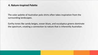 Australian Vibes - Navigating the Trendy World of Men's Polo Shirts ...