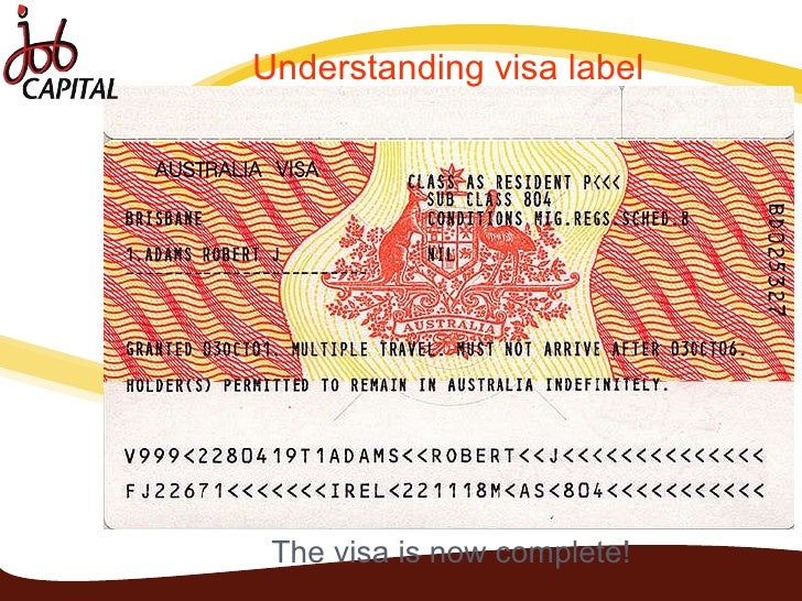 Australian visa & passport