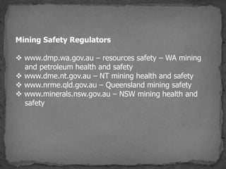 Australian Workplace Health and Safety Resources | PPTX