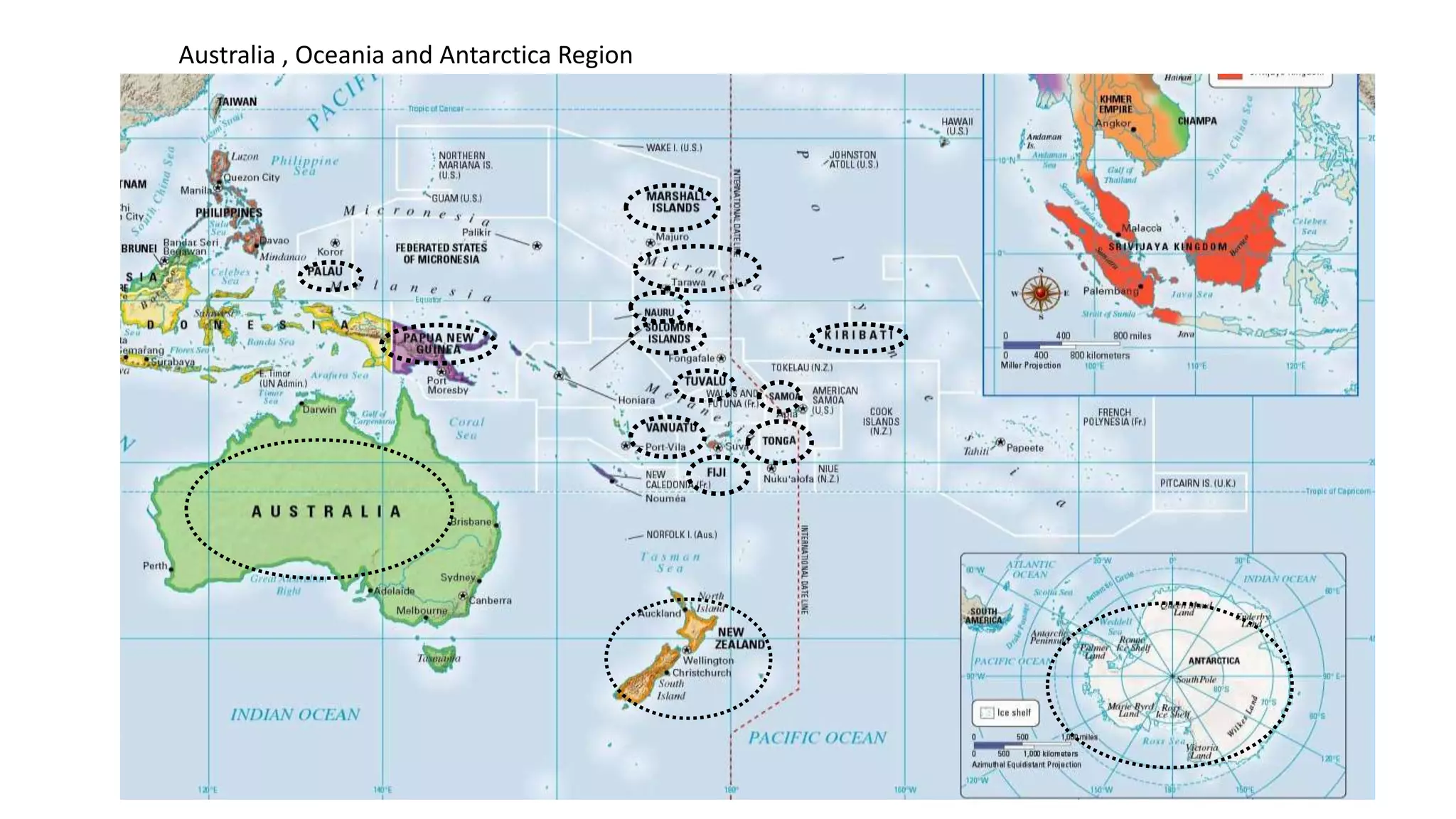 Region 8 AUSTRALIA, OCEANIA AND ANTARTICA | PPT