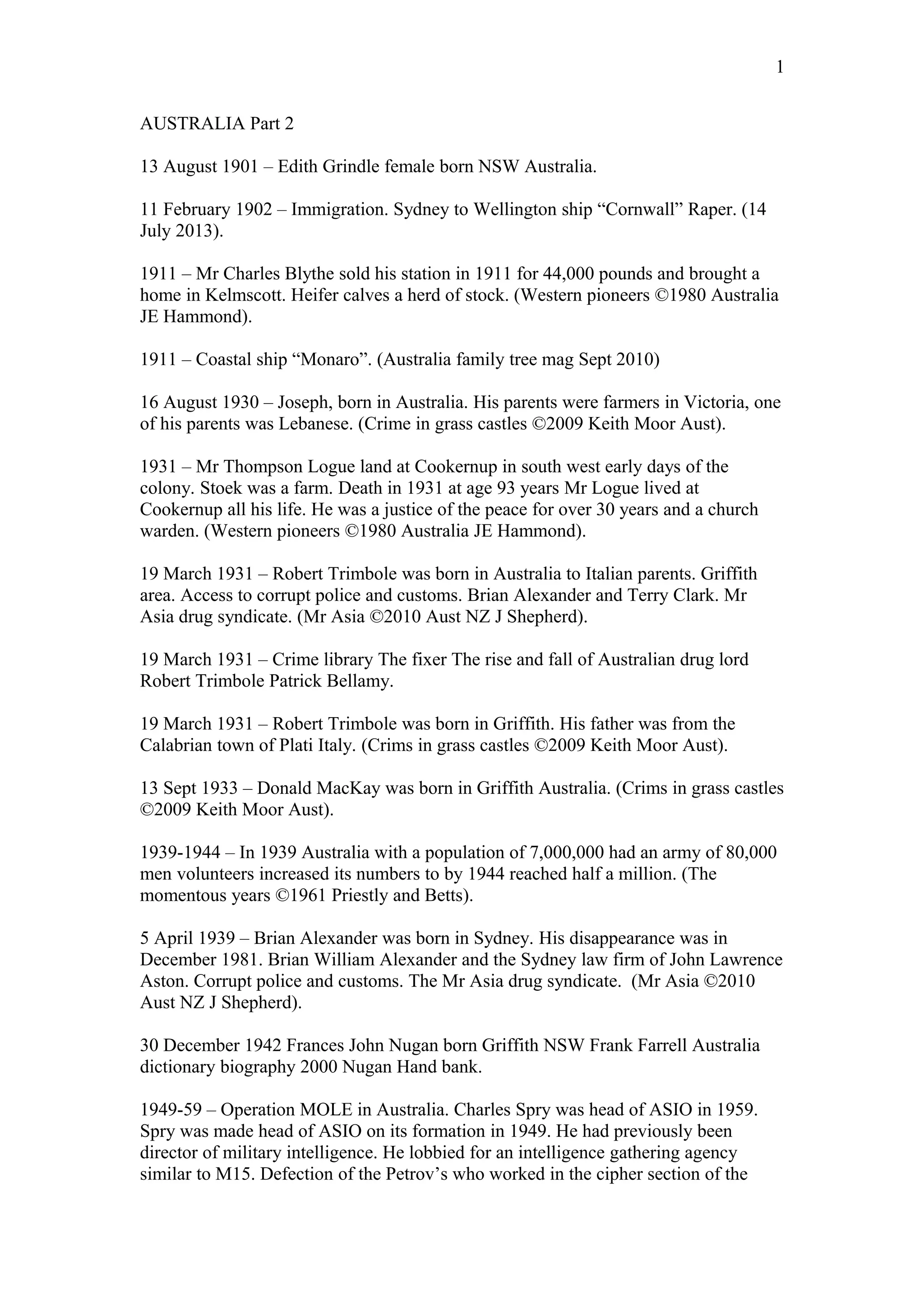 Australia part 2 | DOC