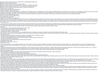 Australia poem | PPT