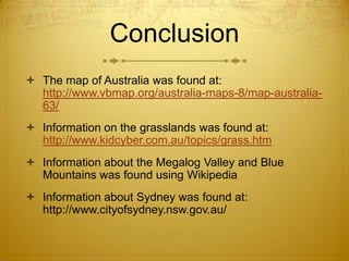 My Trip Through Australia | PPT