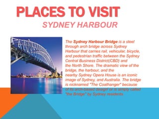 Power point presentation on AUSTRALIA | PPTX