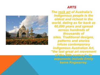 Power point presentation on AUSTRALIA | PPTX