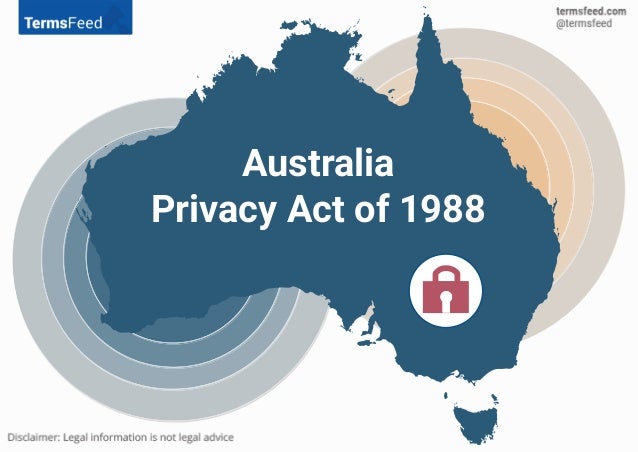 Australia Privacy Act of 1988