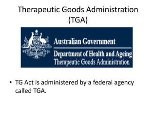 Australia regulatory overview | PPTX