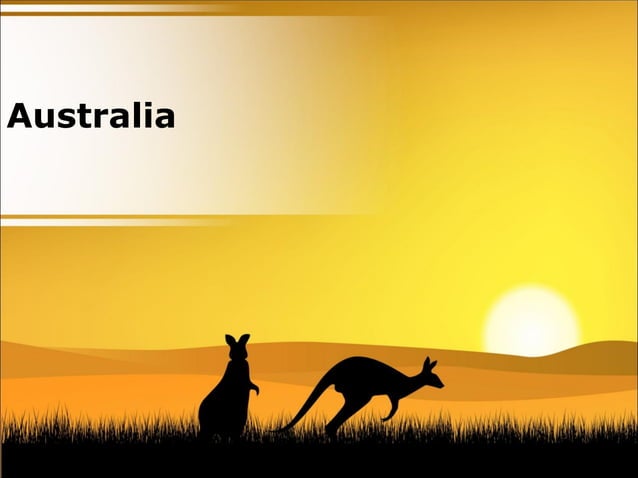 Australia Powerpoint Country | PPT